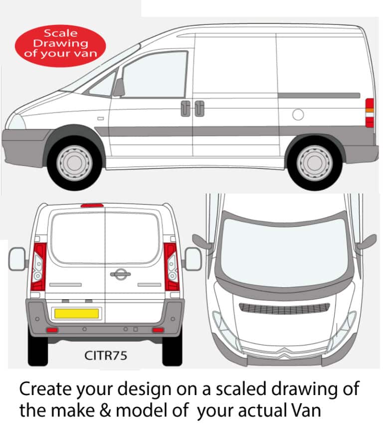 Graphics for Nissan NV200 > The SignBuilder
