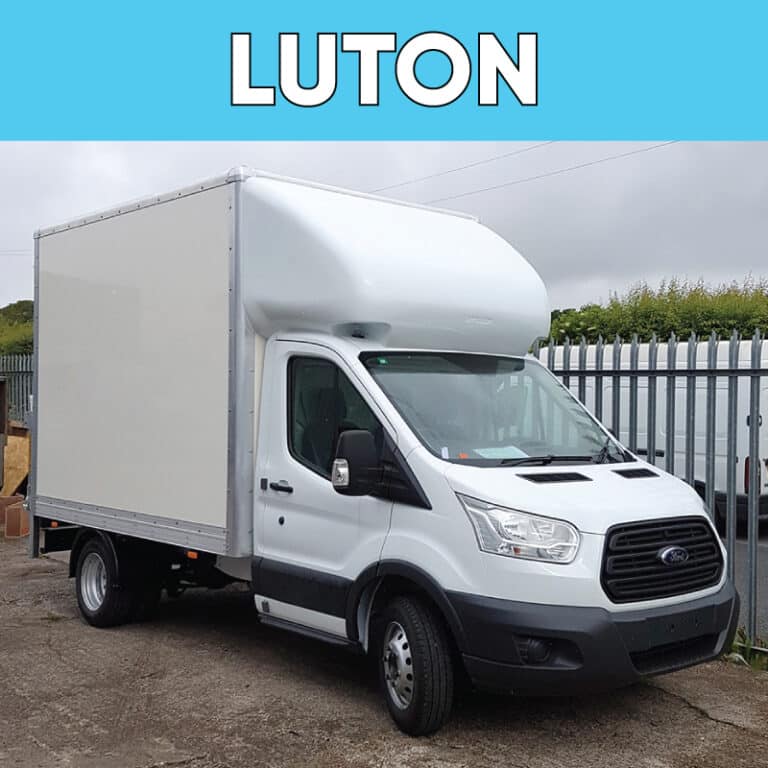 Ford Transit Luton Custom Van Graphics & Signage