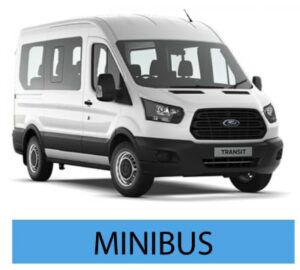 Graphics for Ford Transit Minibus - The SignBuilder