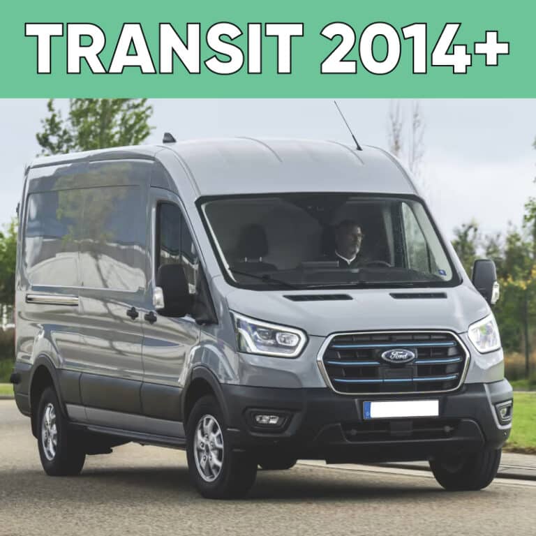 Ford Transit from year 2014 Custom Van Graphics & Signage