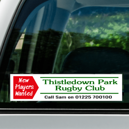 Back Window Sticker Packs > The SignBuilder