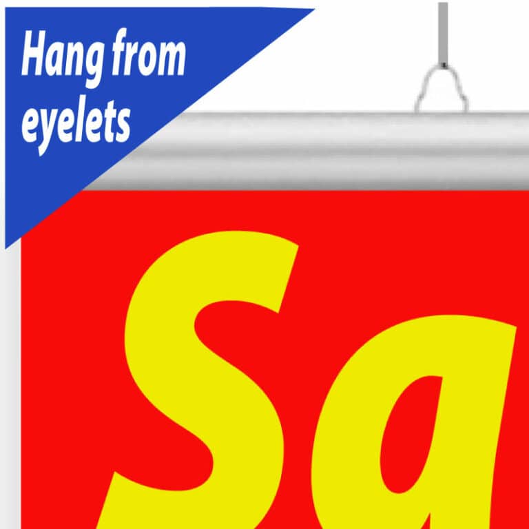 Hanging Banner Rail Set