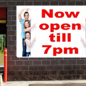 Aluminium Faced Signs with Fit-to-Pole Option