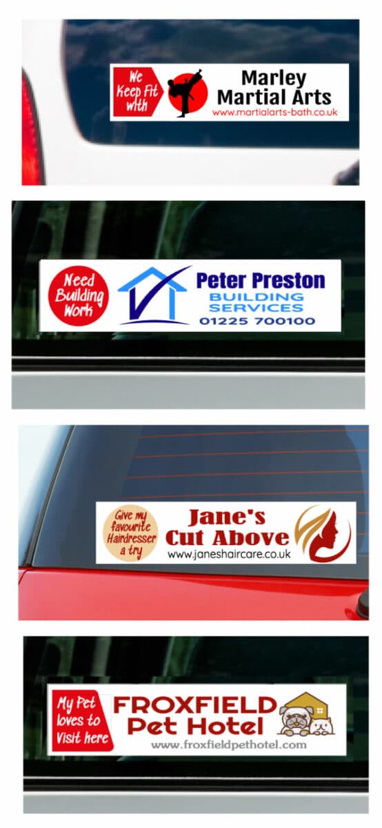 Back Window Sticker Packs > The SignBuilder