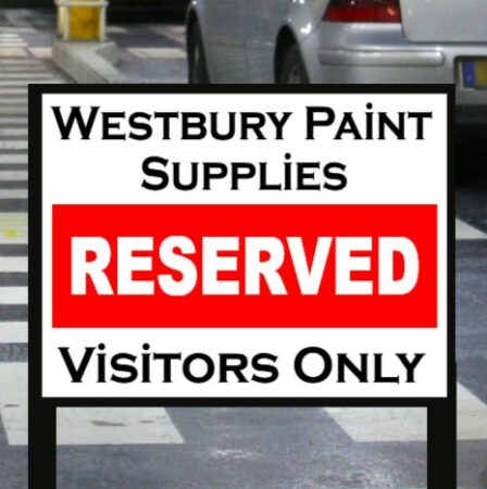 Quick Parking Space Signs