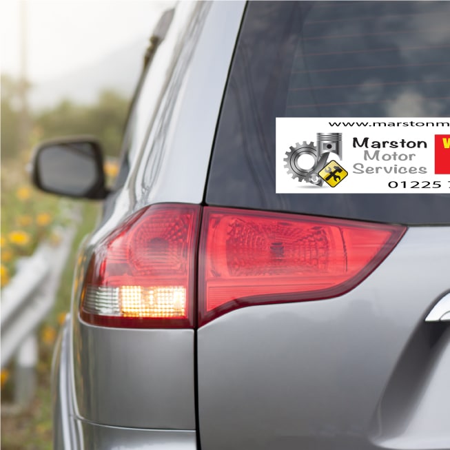 Car Window Sticker Packs (50 per pack) > The SignBuilder