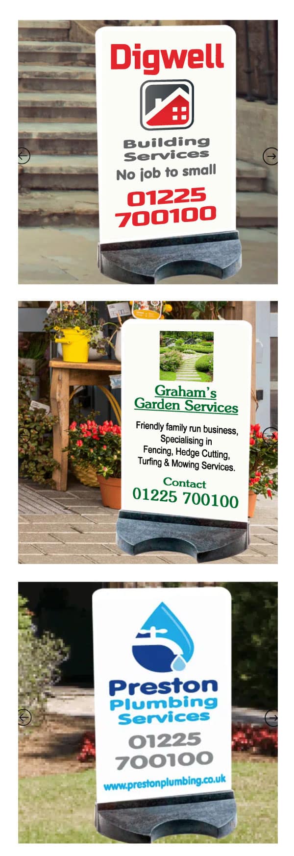 Flex Mobile Site Boards... > The SignBuilder