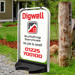 Swinging Parking Sign