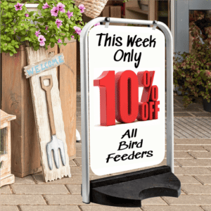 Swinging Parking Sign