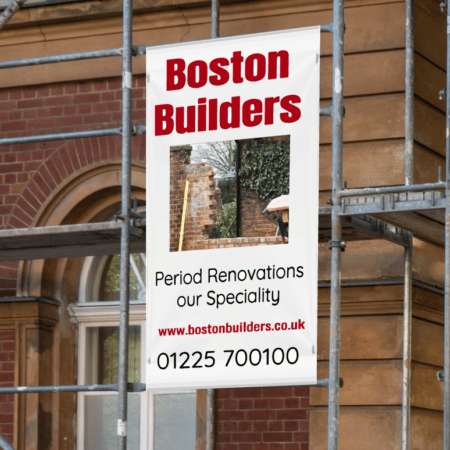 Ripstop Scaffold Banners