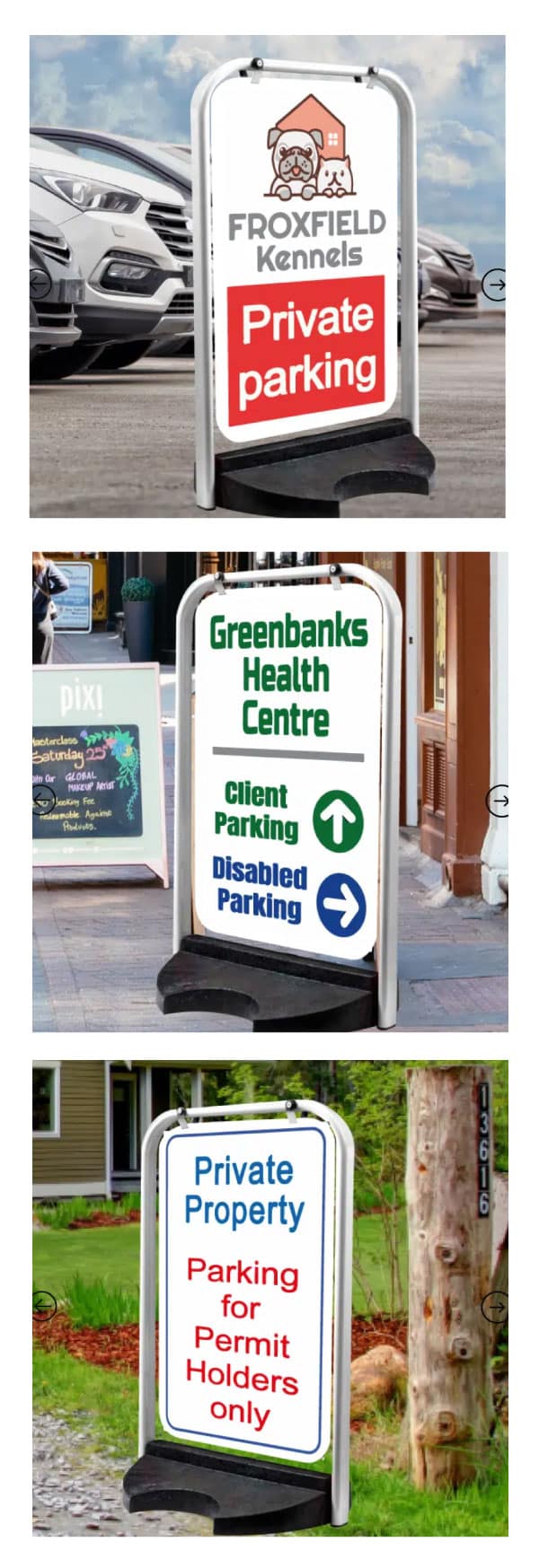 Swing Sign for Parking... > The SignBuilder