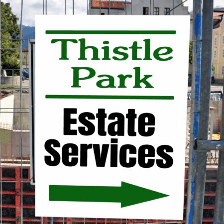 Quick Directional Signs Site Boards & Banners