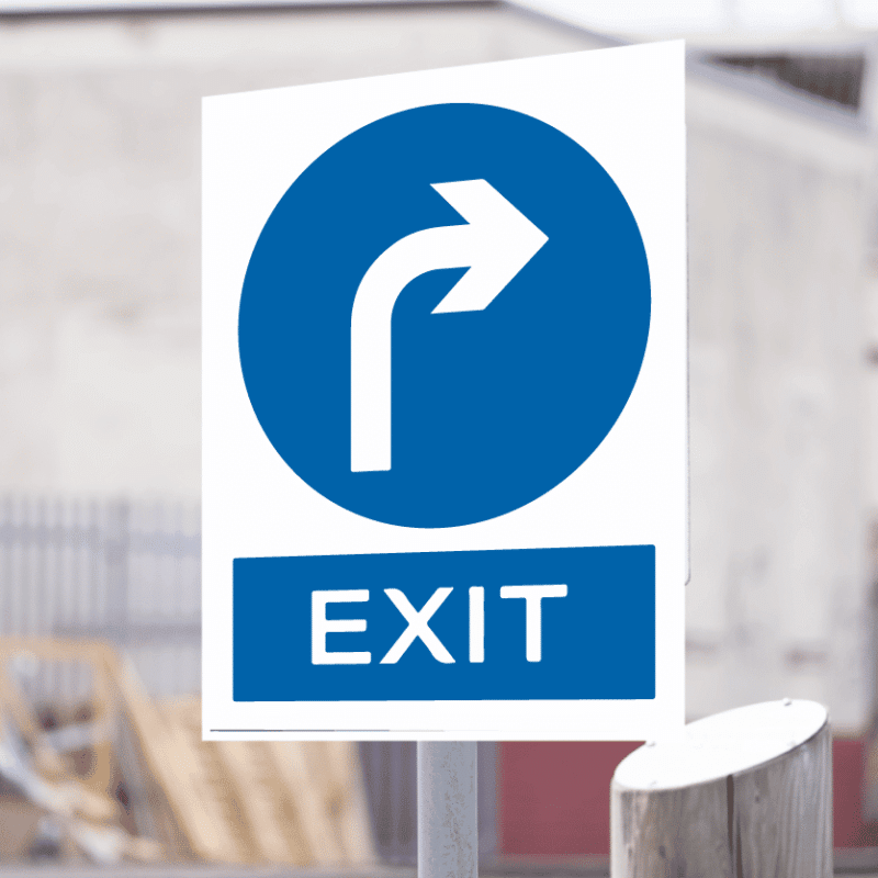 Quick Directional Signs Site Boards & Banners
