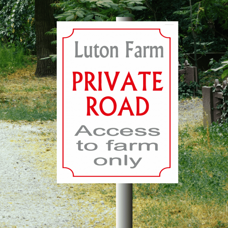 Design Online - Private Property Signs...