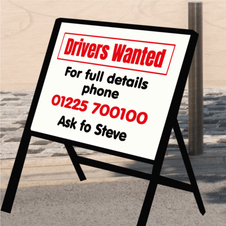 Mobile Stanchion Signs