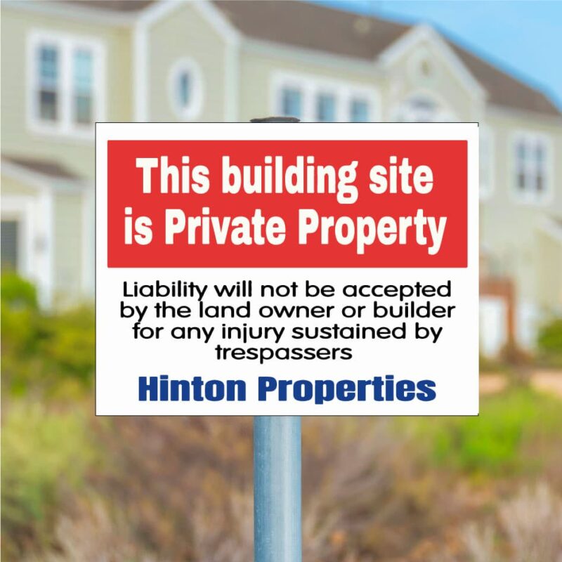 Quick Private Property Signs