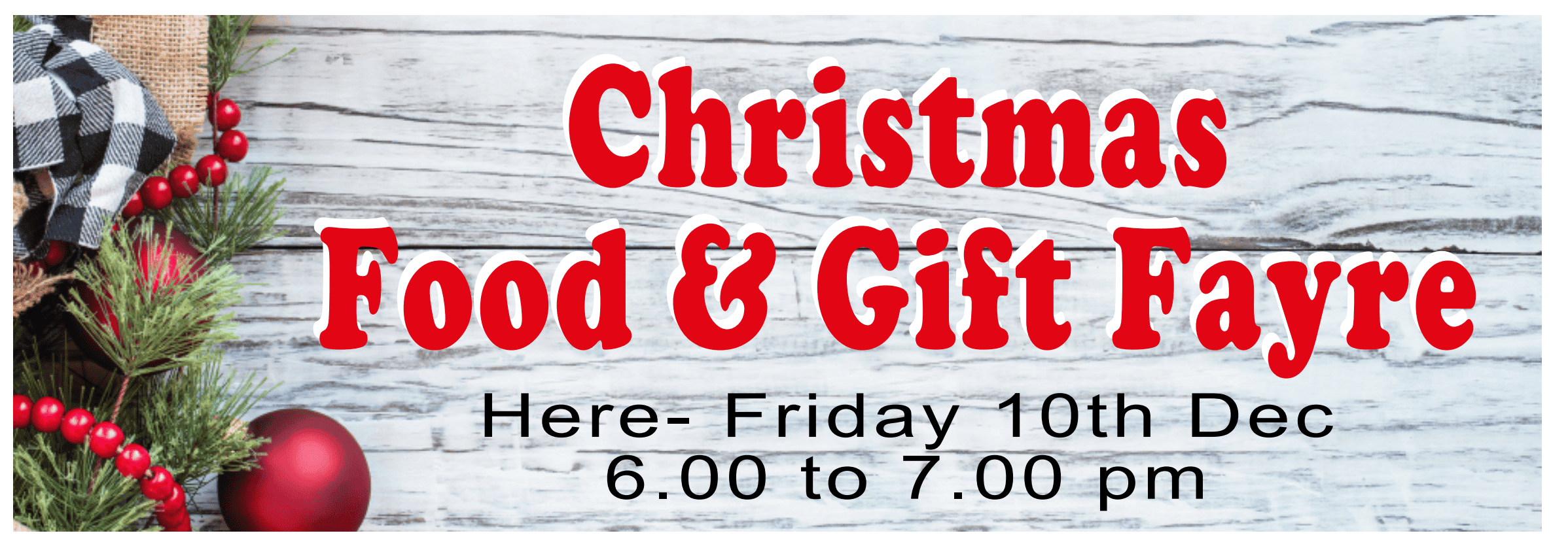 Christmas Event Banner CE1 - 4 message options > The SignBuilder