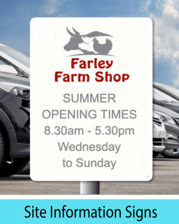 Site Information Signs - Metal Faced