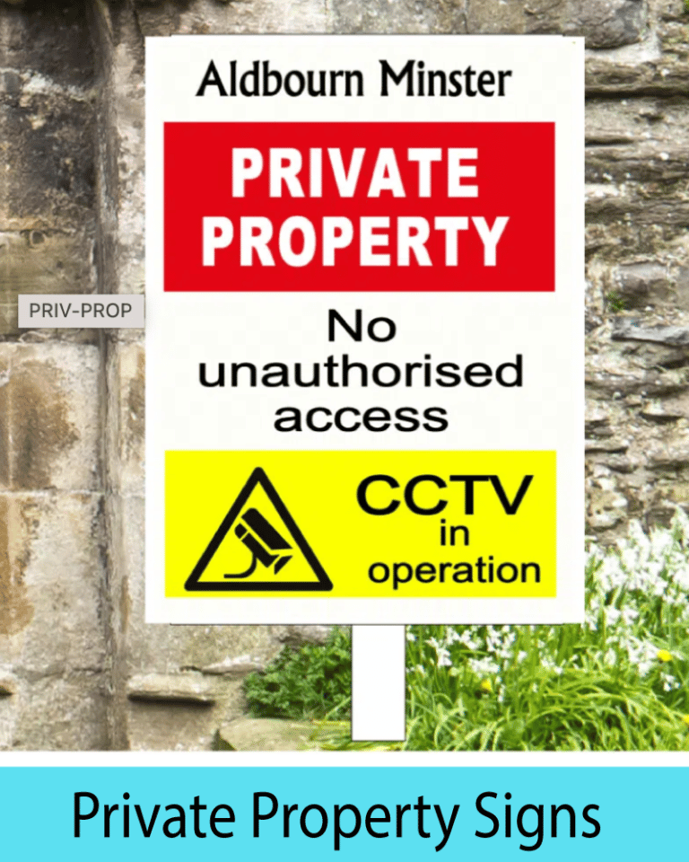 Private Property Signs - Metal Faced > The SignBuilder