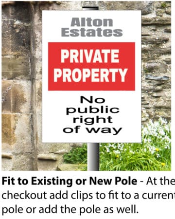 Safe Working Signs - Metal Faced