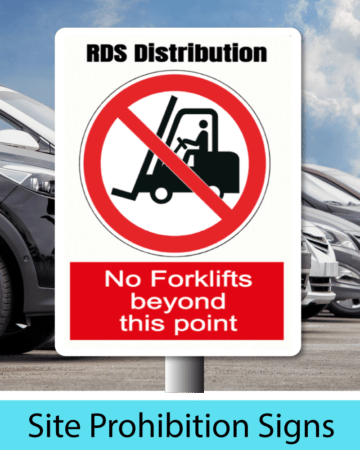 Site Prohibition Signs - Metal Faced