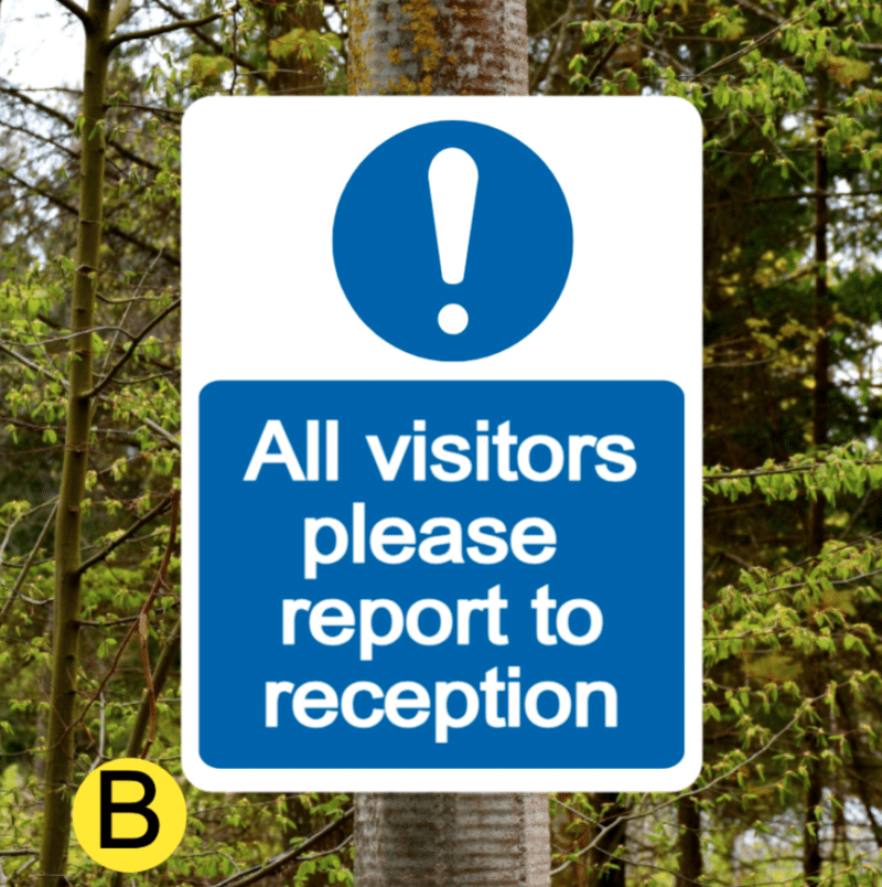 Site Traffic Signs