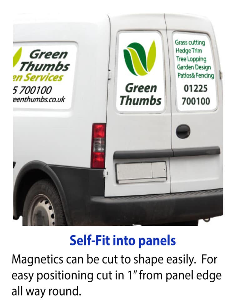 Magnetic Van & Car Signs with Super-Grip > The SignBuilder