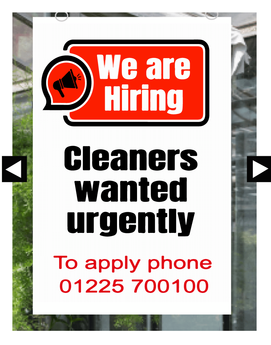 Recruitment Signage > The SignBuilder