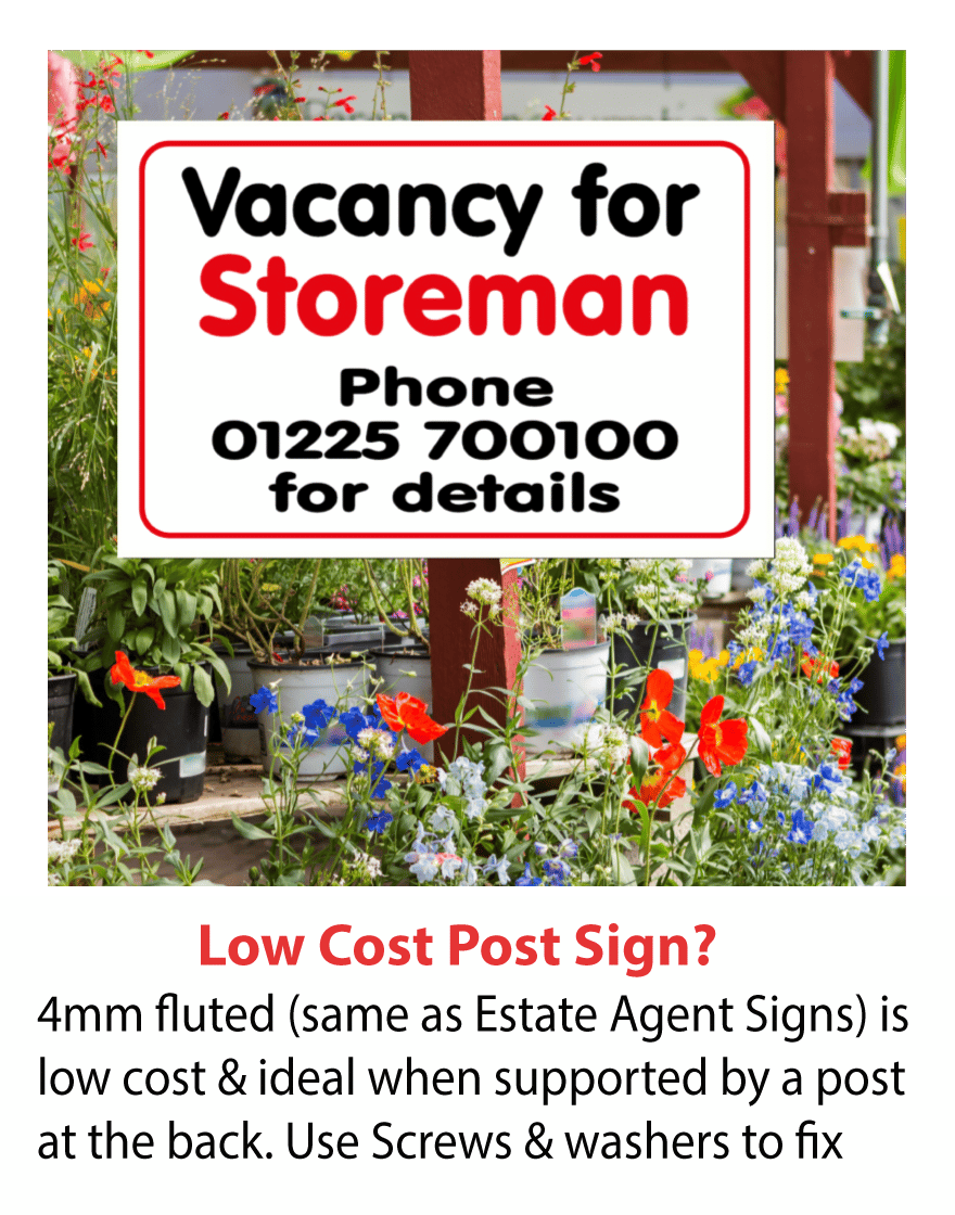 Recruitment Signage > The SignBuilder