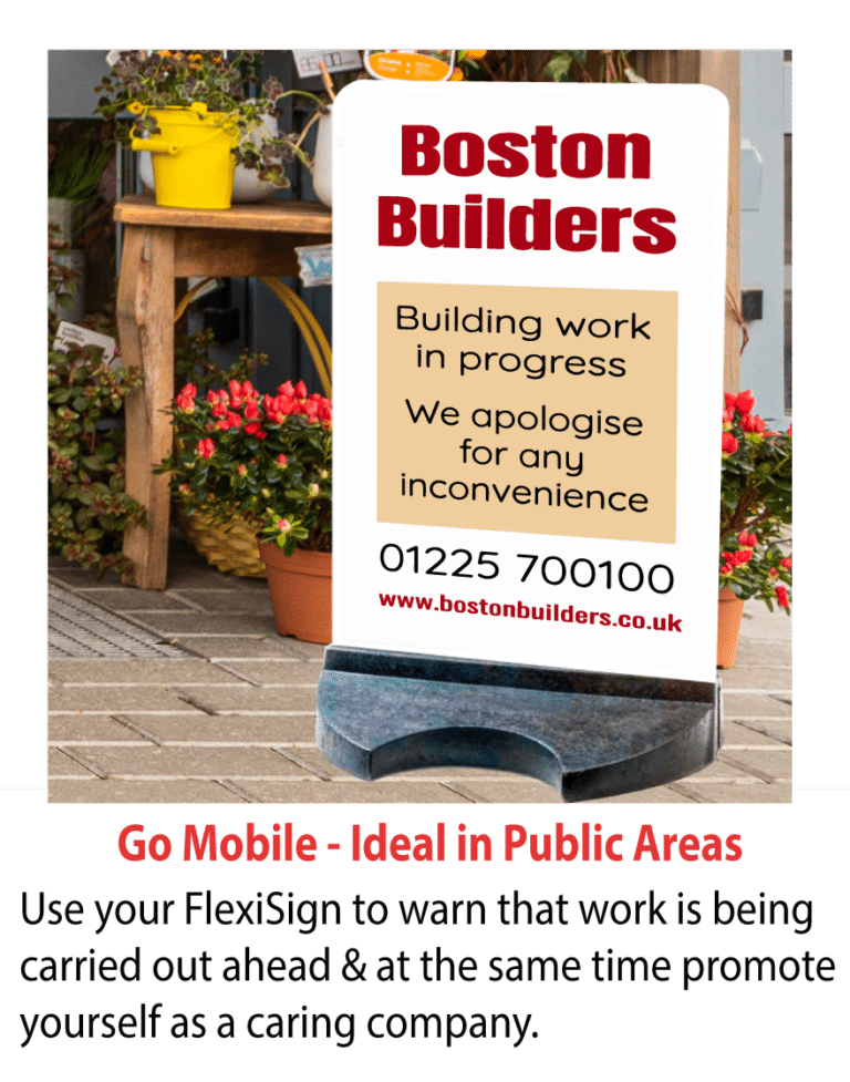 Signs & Banners for Builders, Roofers, Gardeners etc Site Boards & Banners