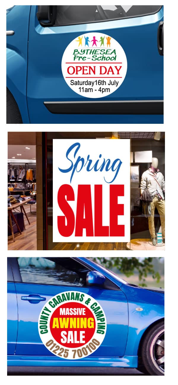 Easy-Remove Vinyl Stickers... > The SignBuilder