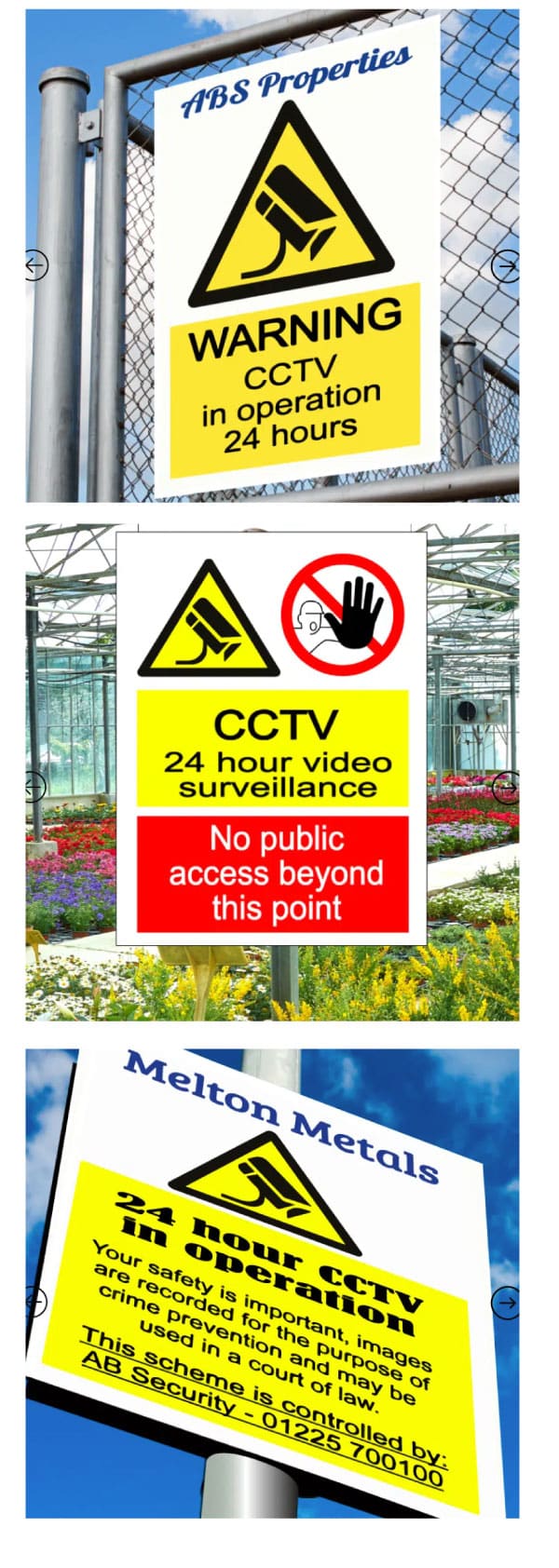 CCTV Signs.... > The SignBuilder