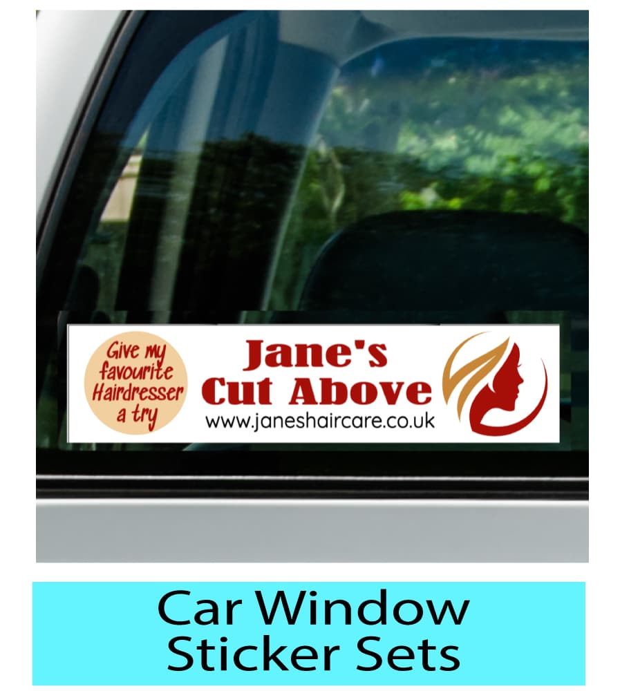 Permanent Vinyl Stickers - Easy Apply