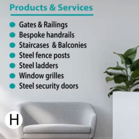 Vinyl Lettering & Logos