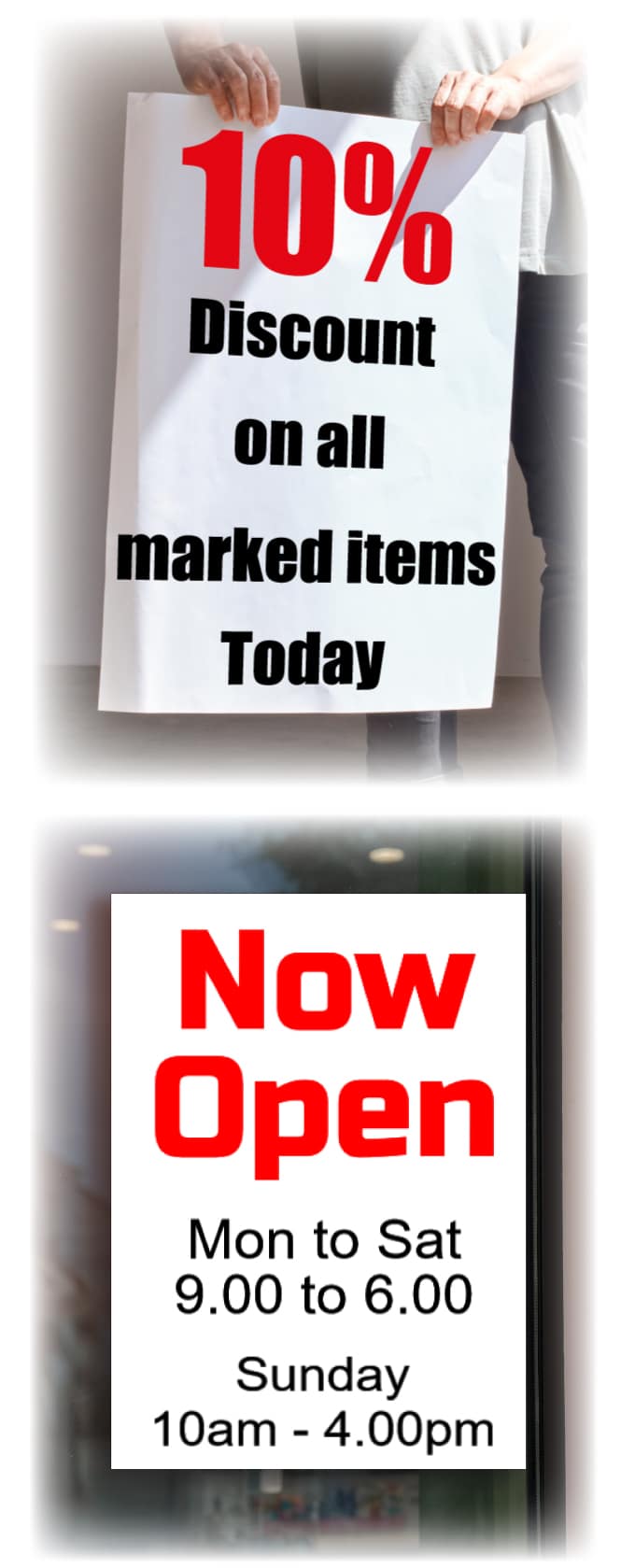 Waterproof Poster Paper > The SignBuilder