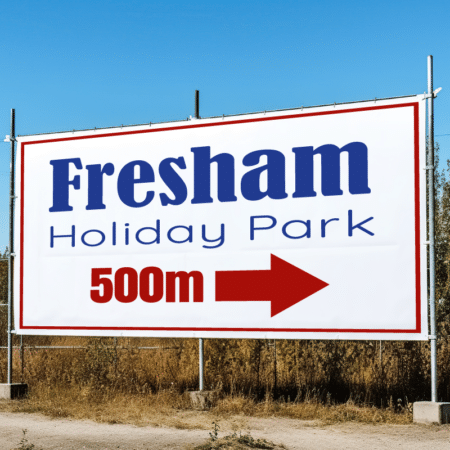 Large Vinyl Banners with Rip-Stop