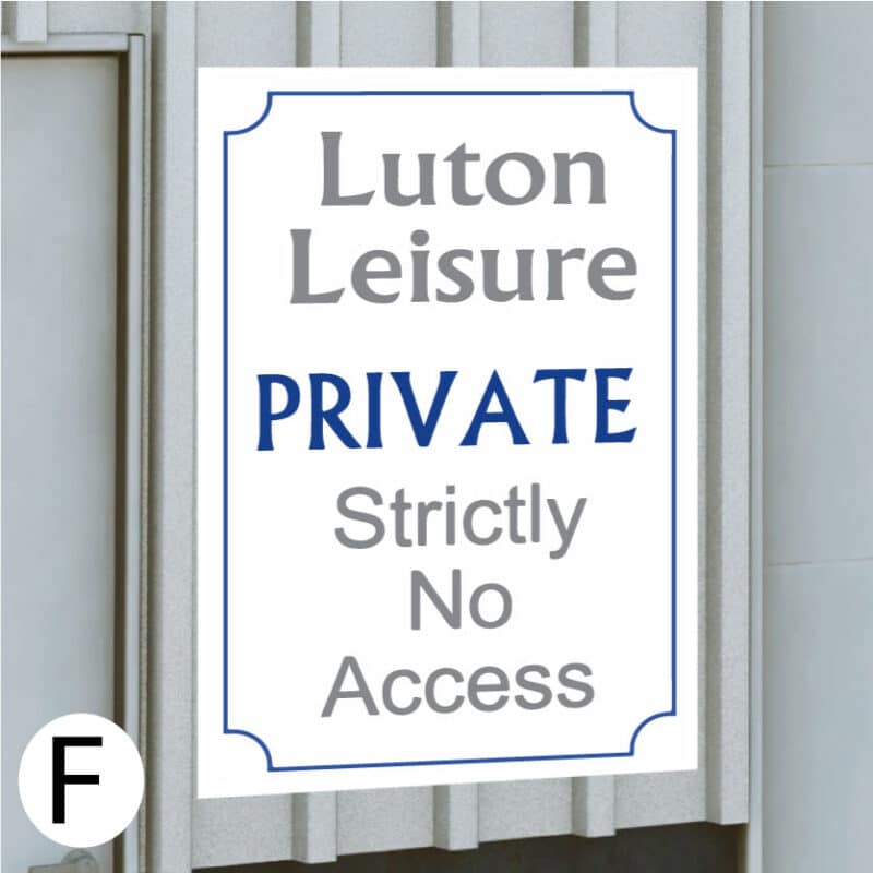 Quick Directional Signs Site Boards & Banners