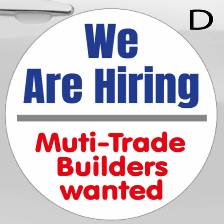 Quick Circular Recruitment Magnets