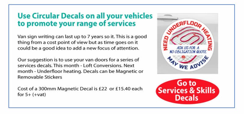 4 Circular Decal Ideas for Vehicles