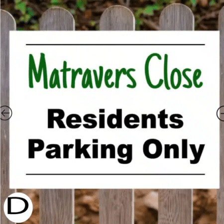 Parking Space Signs