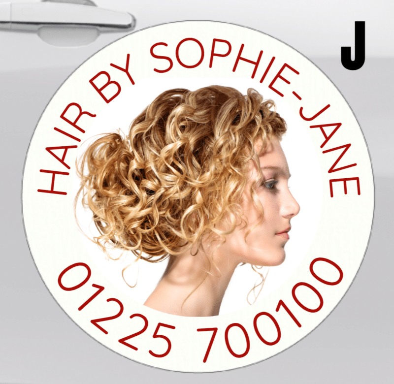 Circular Photo Decals