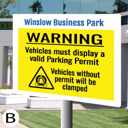 Clamping Signs