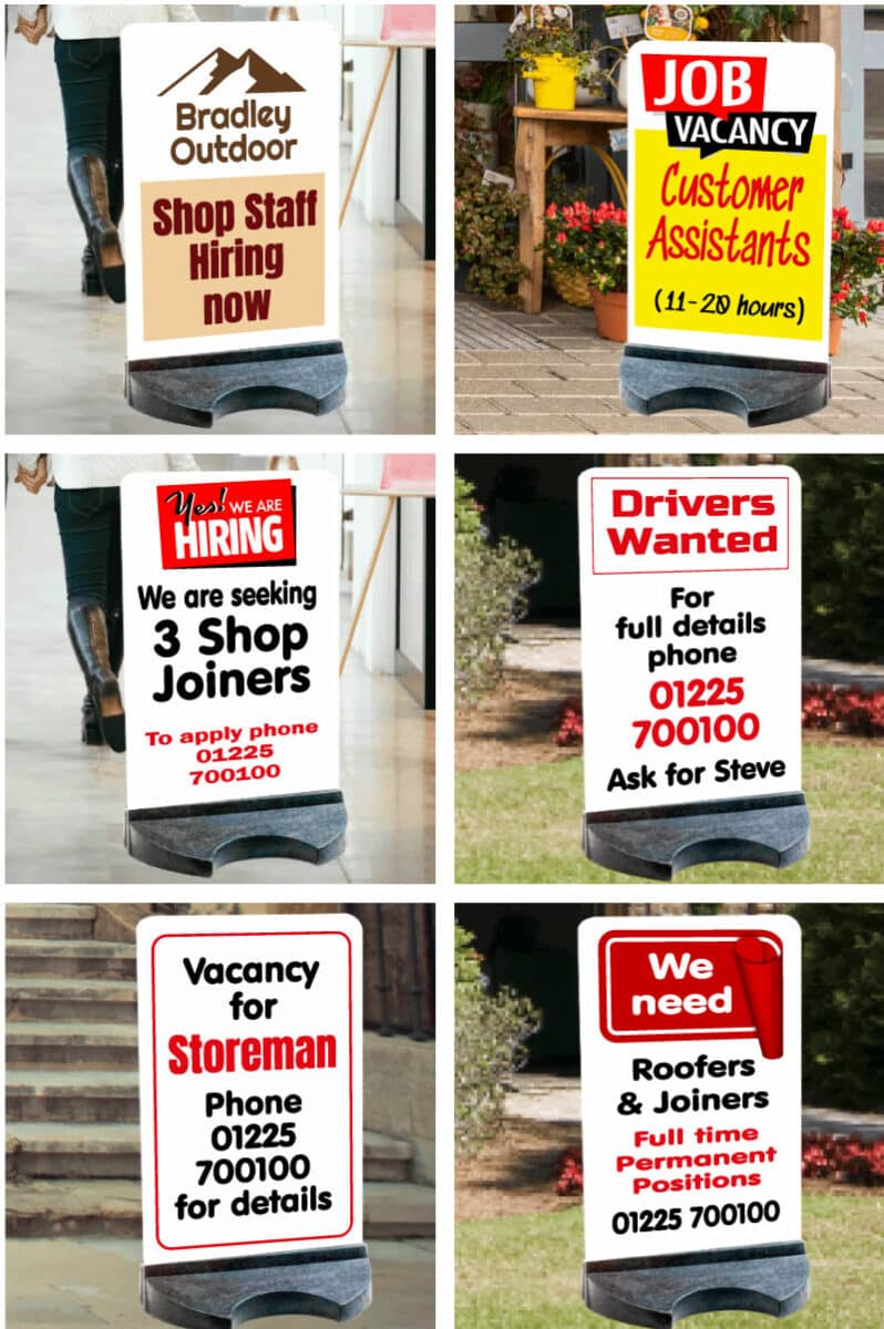 Flexsign for Recruitment