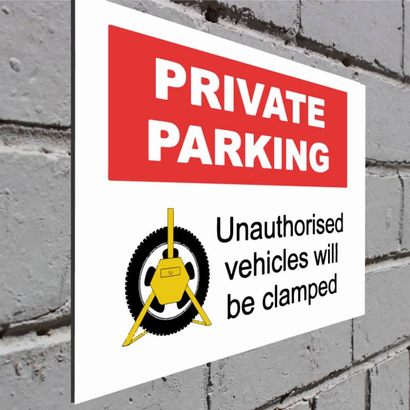 Private Parking Sign G1